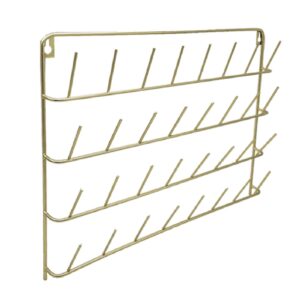 karelwui wall storage rack thread storage organizer sure here's a product title for thread spool rack wall-mounted thread spool rack rustproof corrosion resistant holder for thread earrings necklaces