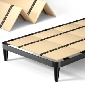 yarfyk heavy duty bed slats for mattress, folding box spring, collapsible box spring, full 48'x60'