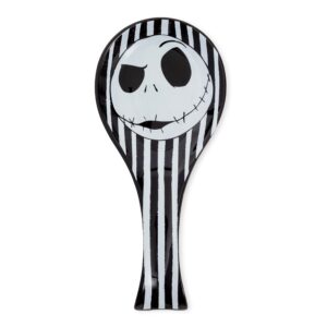 disney the nightmare before christmas jack skellington ceramic spoon rest holder | kitchen organizer for utensils to keep countertop clean