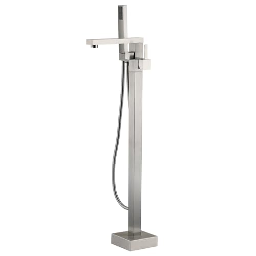 Freestanding Bathtub Faucet with Hand Shower