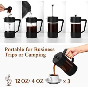 Fuuroottly Reutilisable Refillable Capsule Crema Espresso Reusable New Refillable with French Press Coffee & Tea Maker