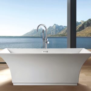 Freestanding Bathtub Faucet with Hand Shower