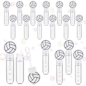 pullcrease 16 pcs volleyball bubble wands party favors volleyball gifts birthday bubble wand bulk volleyball party decorations volleyball theme birthday party supplies for outdoor