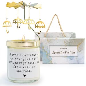 thinking of you gifts for women, bereavement gifts, get well soon gifts for women, sympathy feel better thoughtful gifts for best friend, cheer up gifts for sister bestie, lavender scented candle