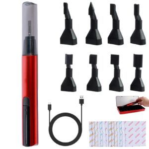 reciprocating sander, mini sanding pen with 8pcs sanding head, mini pen sander, usb quick charging electric sanding pen, small sander pen sander for small sanding, polishing, diy crafts