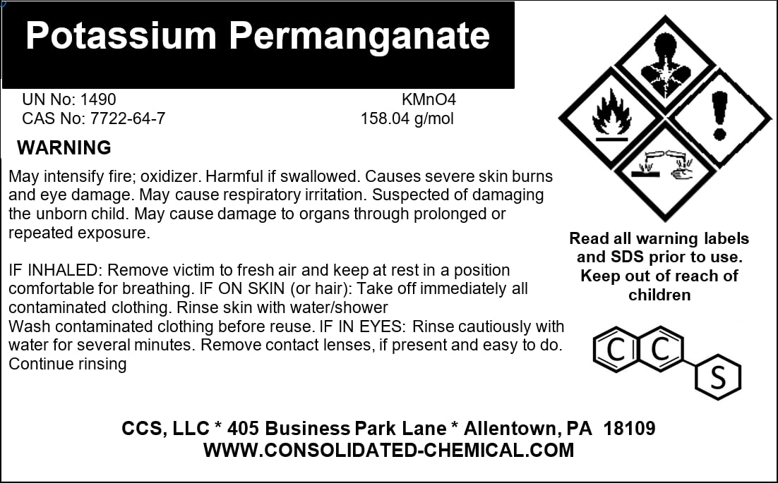 Potassium Permanganate - High Purity Oxidizing Agent for Industrial, Laboratory, and Water Treatment - 99% Pure (250 Grams)