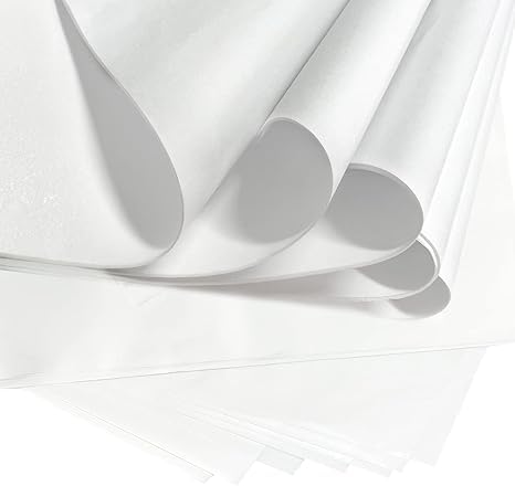 Sadaunbe White Tissue Paper for Gift Bags - 125 Sheets Wrapping Tissue Paper Bulk, 14" x 20" Packing Paper for Packaging, Gift Wrapping, DIY, Moving Supplies & Protecting