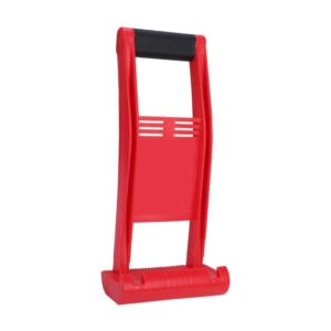 mycense plywood wood panel carrier, drywall carrying tool multifunction wear resistant plywood lifting tool for glass boards drywall, red