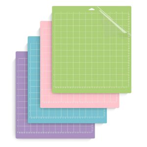 YANIYA Cutting Mat for Cricut, 12x12inch/12x24inch Standardgrip, Lightgrip, Stronggrip Mat, Non-Slip Cutting Mat Replacements, Green,12 By 24 Inches