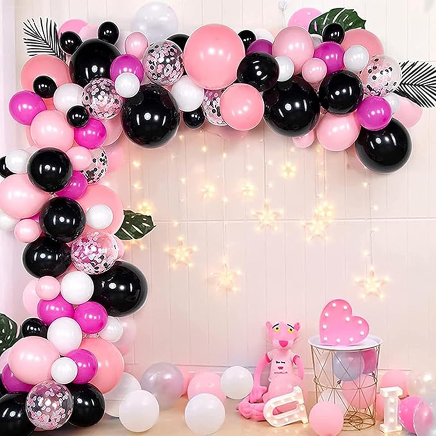 WEIMAISI 50 PCS Balloon Clips for Balloon Arch, Balloon Column Stand and Balloon Flowers, for Birthday Wedding Baby Shower Party Decorations