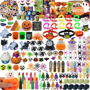 sqzuwit 250pcs halloween party favors bulk toys assortment for kids, teens halloween goodie treat bags fillers, pinatas stuffers, classroom prizes, treasure box toys