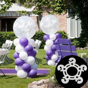 weimaisi 50 pcs balloon clips for balloon arch, balloon column stand and balloon flowers, for birthday wedding baby shower party decorations