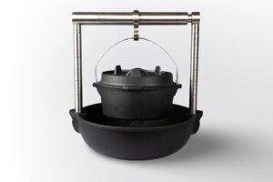 bola oven | hanging dutch oven attachment for the bola grill