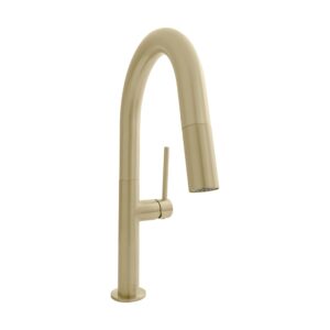 zline autograph edition voltaire kitchen faucet in champagne bronze (vlt-kf-cb)