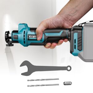 Cordless Drywall Cut-Out Tool for Makita 18V Battery: 3 Variable Speed Brushless-Motor Tool - (Battery Not Included) Drywall Rotary Saw tool kit for Cutting Wood Drywall,Sheetrock,Wood,Plywood