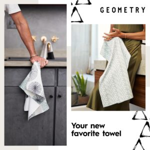 GEOMETRY Halloween Kitchen Towels - Quick Dry Microfiber Halloween Dish Towels for Kitchen Drying - Premium Quick Dry Towel (Boo, 18" x 30" (1-Pack))