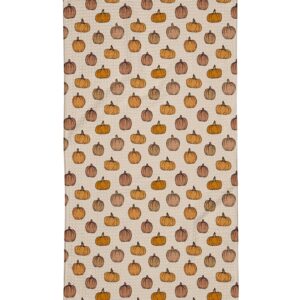 GEOMETRY Bar Towel - Quick Dry Microfiber Cloth Fall Kitchen Towels - Fall Dish Towel for Kitchen Drying - Premium Quick Dry Towel (Pumpkin Patch, 12"x24")