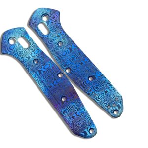 Dama LADDER Flamed Titanium Scales for Benchmade 940 Osborne