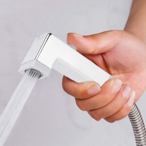 G1/2 Square Bidet Spray Head Handheld Toilet Bidet Sprayer Floor Cleaning Spray Head