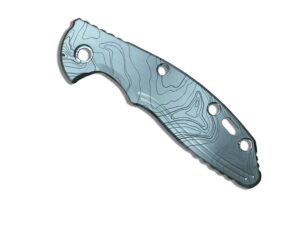 topo engraved black zirconium scale for xm-18 3.5 hinderer