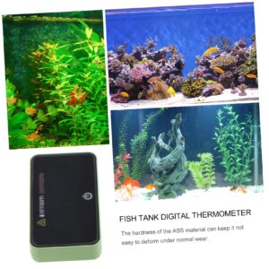 BESPORTBLE Fish Tank Thermometer Fish Supplies Fish Tank Temperature Gauge Aquarium Temperature Measurement Water Thermometer Betta Tank Accessories Reptile Tank Thermometer Fish Thermometer