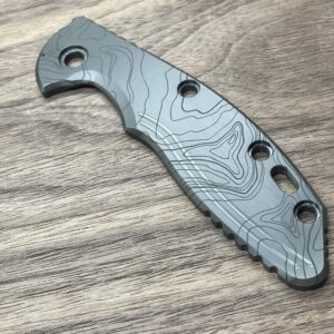 TOPO engraved Black Zirconium scale for XM-18 3.5 HINDERER