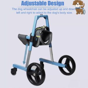 Elitix Injured Dog Wheelchair for Front Legs Support Only, Dog Front Legs Mobility Aids for Small Medium Large Dog, Dog Leg Support Brace/Mobility Cart(S), 78634