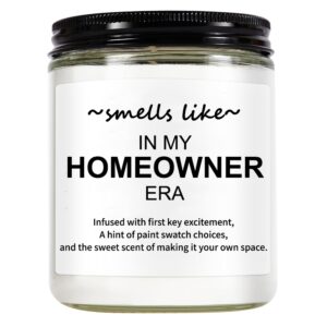 housewarming candle, house warming gifts new home gift ideas, funny housewarming gifts for women men, new apartment home gifts, vanilla scented candle