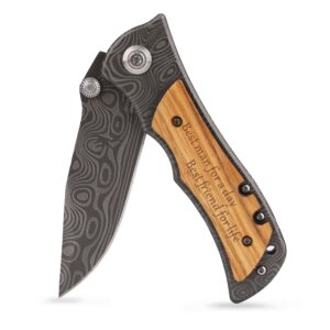 ZENNLAB Best Man Gift Groomsman Gifts for Wedding from Groom, Wedding Gift for Groomsman, Groomsman Proposal Gifts, Best Man Proposal Gifts for Wedding, Best Man Pocket Knife Gift