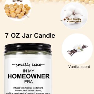 Housewarming Candle, House Warming Gifts New Home Gift Ideas, Funny Housewarming Gifts for Women Men, New Apartment Home Gifts, Vanilla Scented Candle