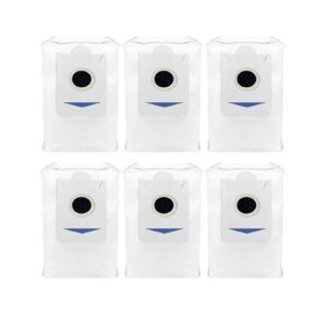 reusable dust bag，compatible for ecovacs deebot x5 pro, fully automatic suction robot vacuum cleaner spare parts(6pcs)