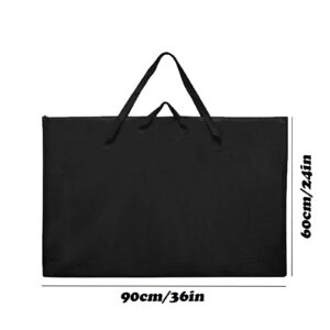 Aphse 24 * 36 Art Portfolio Bag, Art Portfolio Case with Nylon Shoulder, Light Weight Waterproof Poster Board Storage Bag, Art Portfolio Tote Bag Portfolio Folder for Artwork