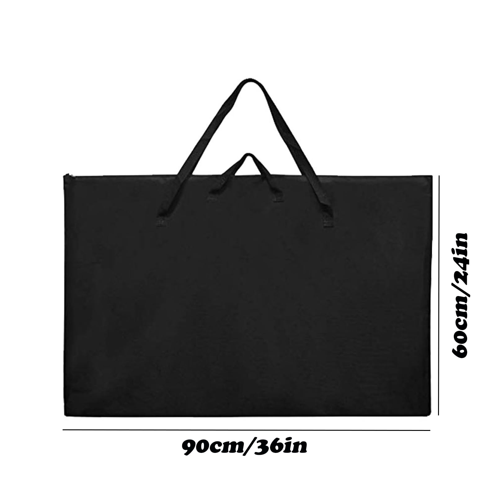 Aphse 24 * 36 Art Portfolio Bag, Art Portfolio Case with Nylon Shoulder, Light Weight Waterproof Poster Board Storage Bag, Art Portfolio Tote Bag Portfolio Folder for Artwork