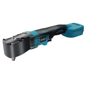 zuyiyi 1/2" electric ratchet wrench for makita 18v battery, 320n.m 3500rpm high torque cordless power ratchet driver, right angle impact wrench with variable speed (battery not included)