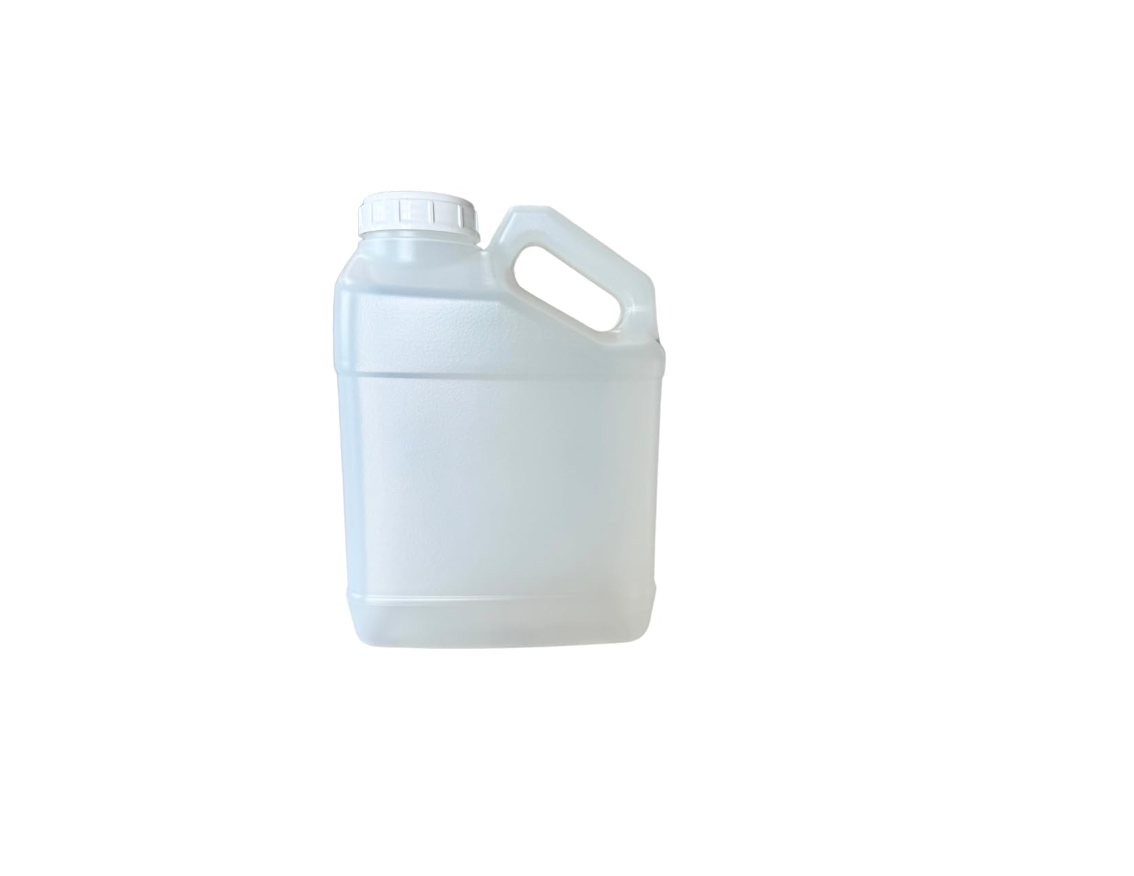 Plastic Jug with Cap and Handle, 1 Gallon, HDPE F-Style Container for Water, Food, Liquids, Storage (4)