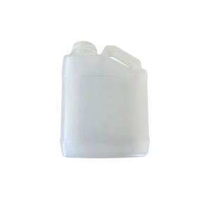 Plastic Jug with Cap and Handle, 1 Gallon, HDPE F-Style Container for Water, Food, Liquids, Storage (4)