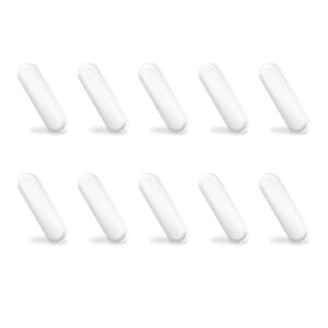 nanbei magnetic stir bars，10pcs type-c laboratory bar lab,stir plate bar,(1.18 inch*0.31inch),high lubrication,strong magnetic,chemical corrosion resistance,for lab、university、industrial