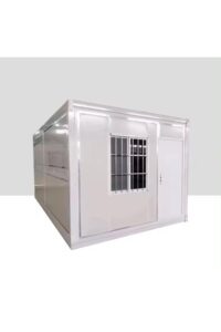 generic 20ft fold out foldable container house foldable cabin insulated container | versatile storage, shed, office, warehouse solution, white, modern2024