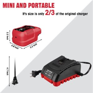 ASUNT 1701C-B 20V Battery Charger Replacement for Bauer 20V Hyper.max Lithium Ion Battery Compact Mini Charger(Battery Not Included)