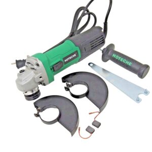 Hoteche 4-1/2"" 5"" Electric Variable Speed Angle Grinder 10AMP P800426A, Green