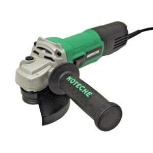 Hoteche 4-1/2"" 5"" Electric Variable Speed Angle Grinder 10AMP P800426A, Green