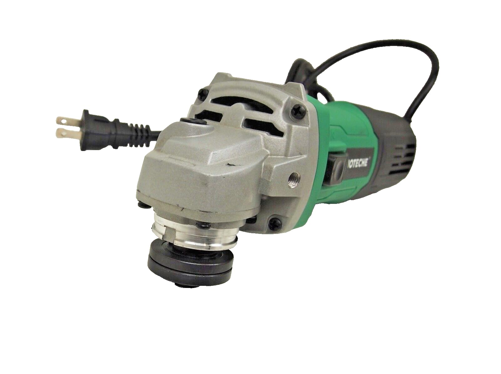 Hoteche 4-1/2"" 5"" Electric Variable Speed Angle Grinder 10AMP P800426A, Green