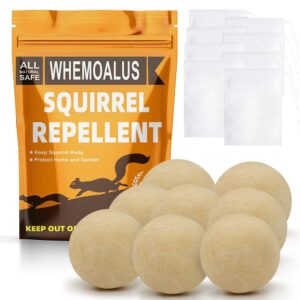 Fasderceg Squirrel Repellent Squirrels Away -8P