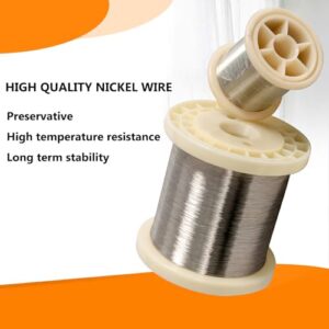 TIHONORI Ni99.99% High Purity Nickel Wire, Research Grade N4N6 Nickel Metal Wire for Scientific Inquiry,0.55mm*1000mm