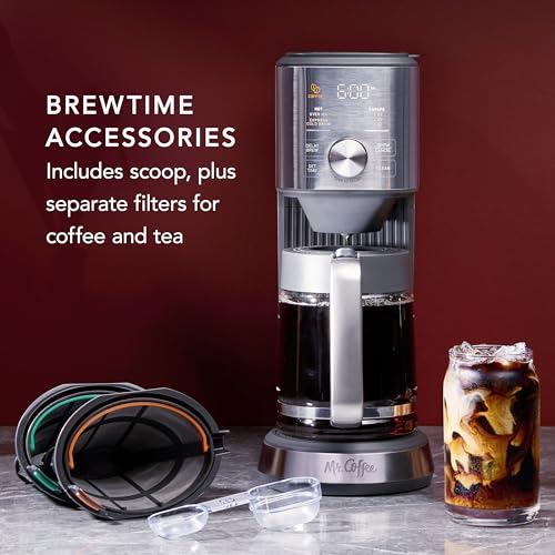 Mr. Coffee Perfect Brew, Intelligent Coffee Maker, Cold Brew Maker & Tea Brewer