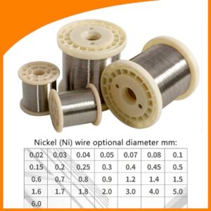 TIHONORI Ni99.99% High Purity Nickel Wire, Research Grade N4N6 Nickel Metal Wire for Scientific Inquiry,0.55mm*1000mm