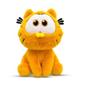 adenzai 2024 garfield cat plush toy, soft and cuddly stuffed animal pillow, ideal christmas and birthday gift for kids