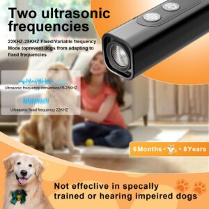 Abdtech Anti Barking Device for Dogs - Dog Bark Deterrent Devices for Stopping Bad Dog Behavior - Ultrasonic Dog Bark Deterrent, Refuse to Shout and Slap - Best Anti Barking Device Rechargeable