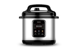 cocaeli 13-in-1 electric pressure cooker, rice cooker, steamer, sauté, yogurt maker, 10 safety features, non-stick inner pot, 6 quart, stainless steel