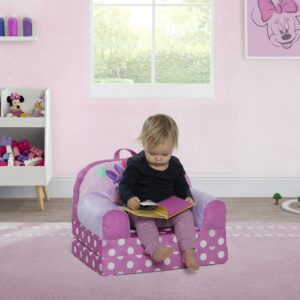 Delta Children - Minnie Mouse Cozee Buddy Flip-Out Kids Chair, Pink